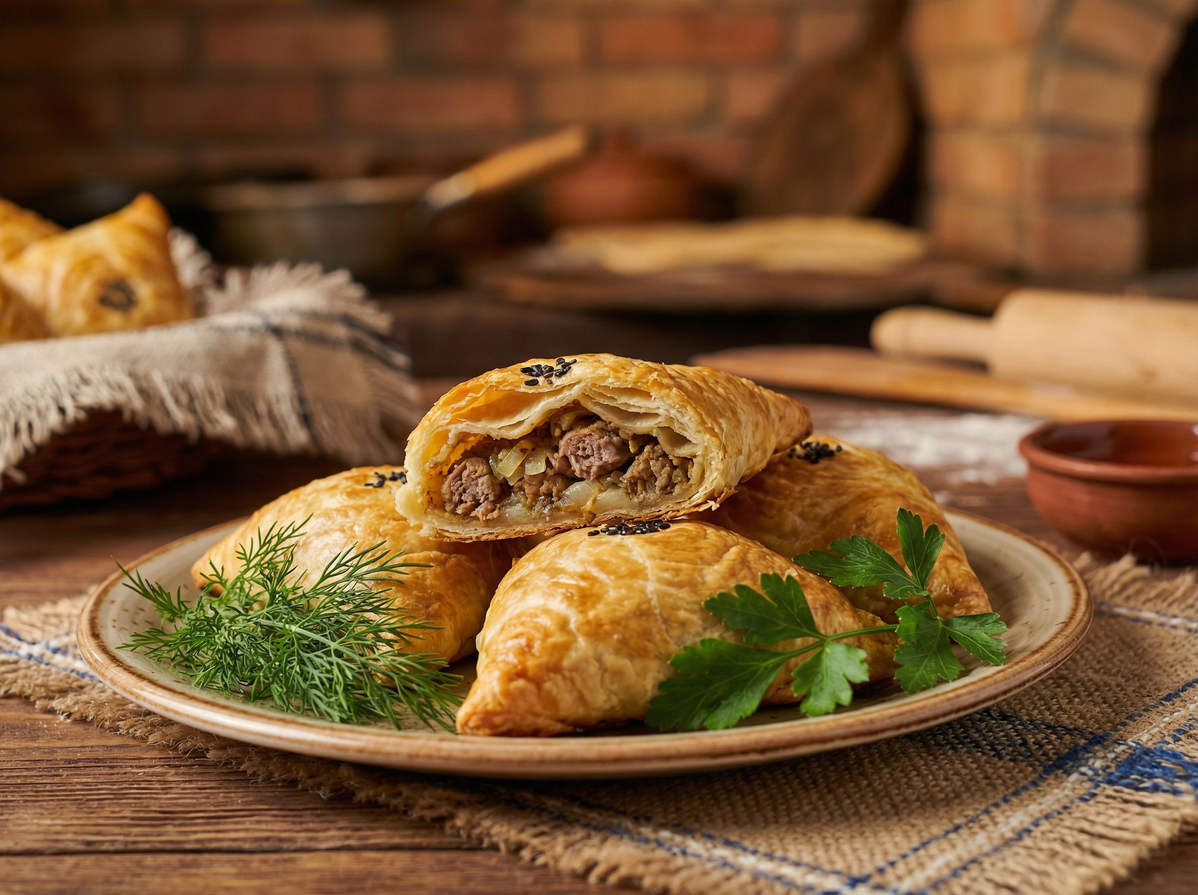 Samsa - Halal Central Asian Recipe | Halal Meal Plan